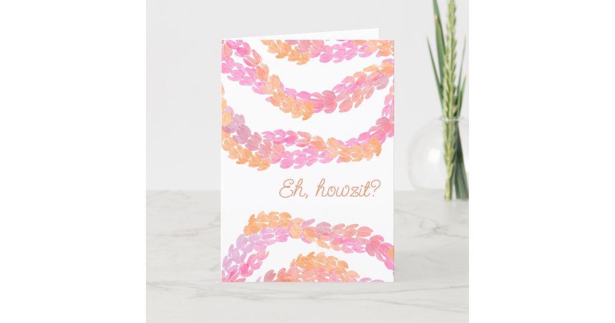 Eh Howzit? Thank You Card | Zazzle