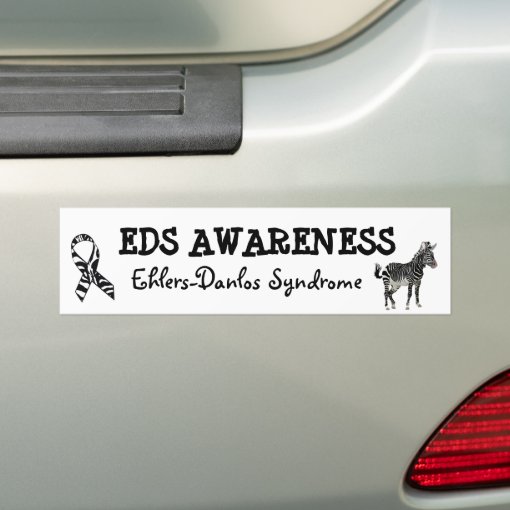 Ehlers-Danlos syndrome Awareness Bumper Sticker | Zazzle