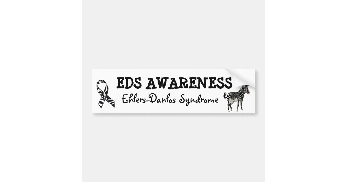 Ehlers-Danlos syndrome Awareness Bumper Sticker | Zazzle