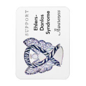 Ehlers-Danlos Syndrome Awareness Ribbon Magnets | Zazzle