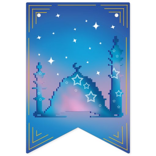 Eid Mubarak Bunting Flags | Zazzle