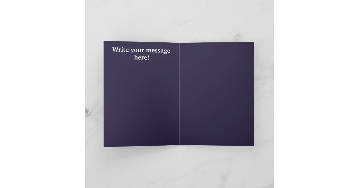 Eid Mubarak Folded Greeting Card | Zazzle