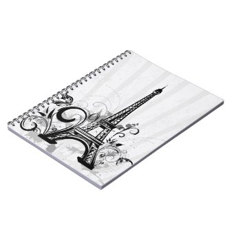 Eiffel Tower French Notebook | Zazzle