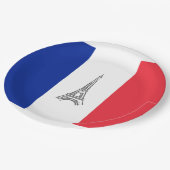 Eiffel Tower French Themed Party Paper Plates | Zazzle