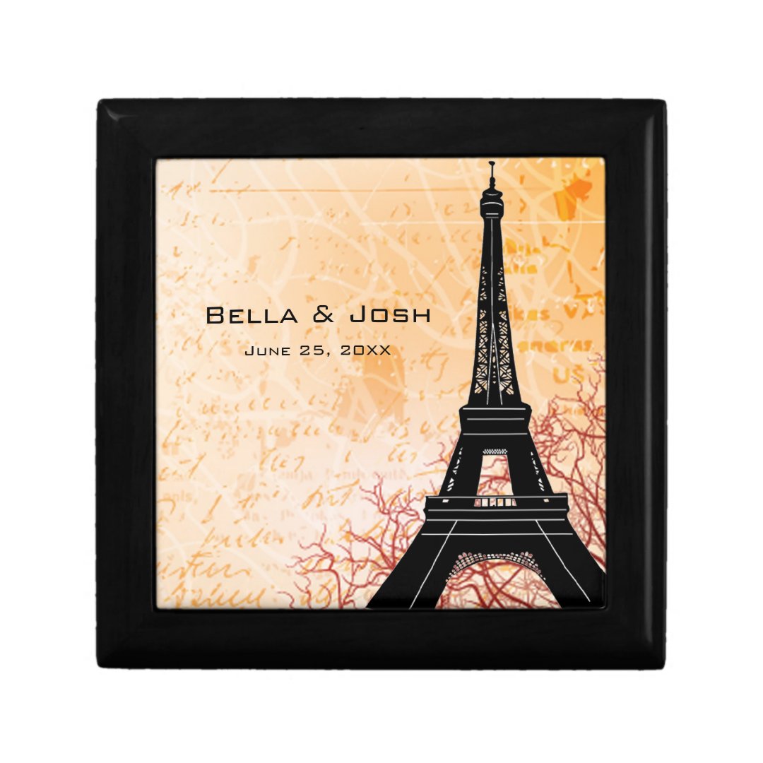 Eiffel Tower Gift Box | Zazzle