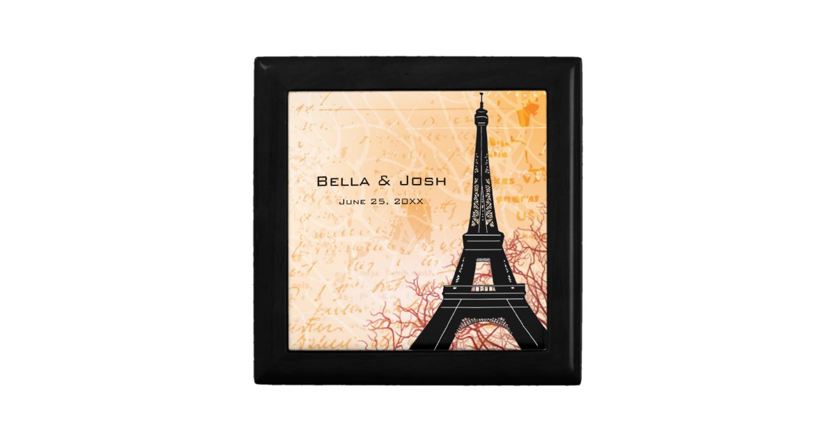 Eiffel Tower Gift Box | Zazzle