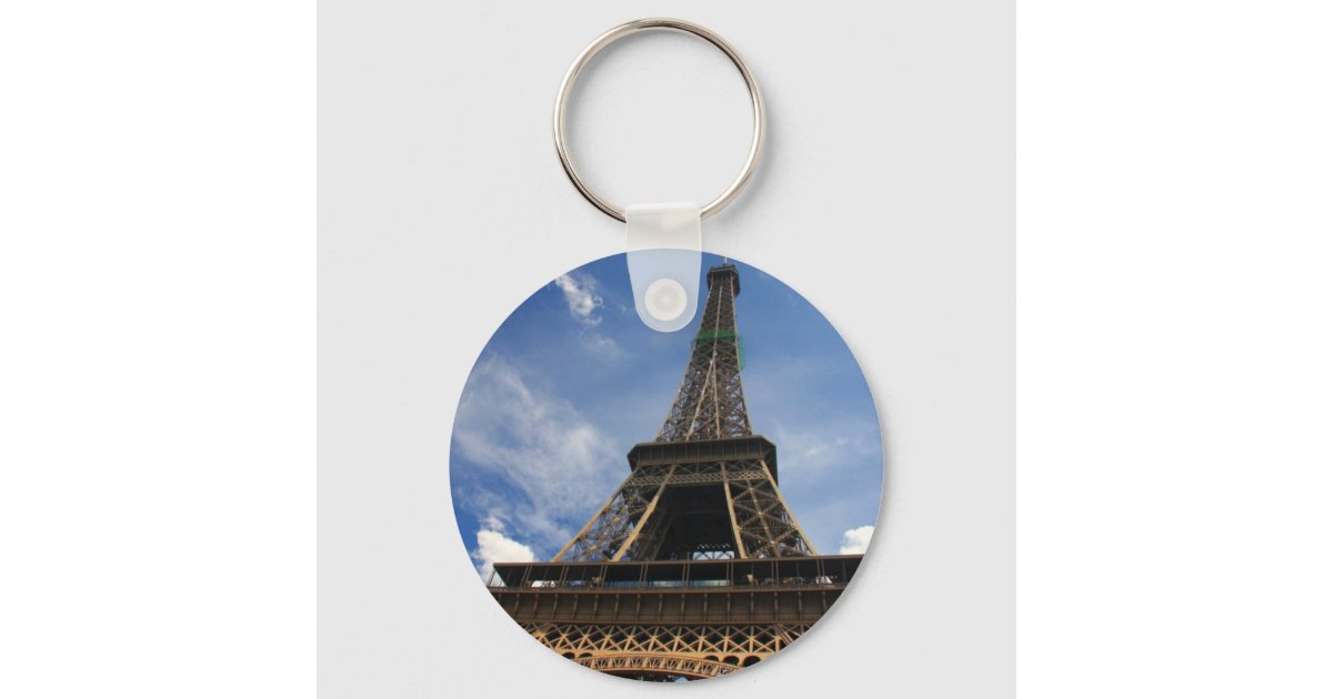 Eiffel tower in Paris Keychain | Zazzle