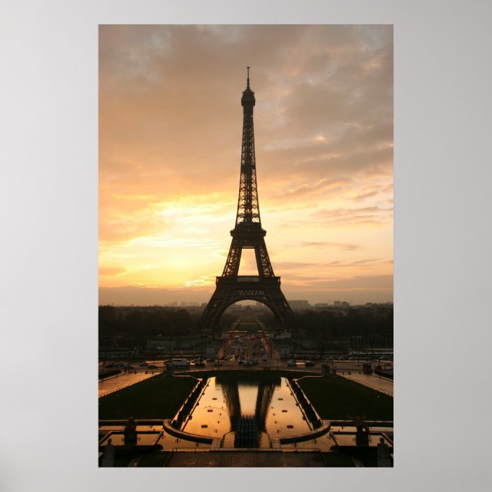 Eiffel Tower, Large Poster | Zazzle.com