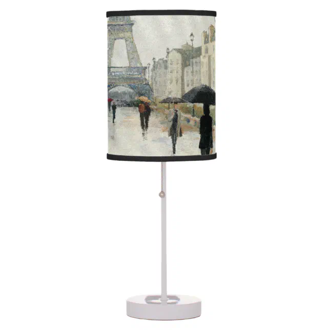 Eiffel Tower | Paris In The Rain Table Lamp | Zazzle