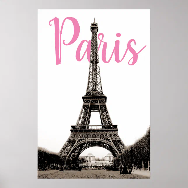 Eiffel Tower Paris Poster | Zazzle