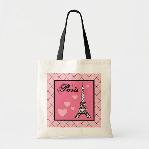 Paris Tote Bags | semashow.com