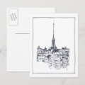 Eiffel Tower Postcard | Zazzle