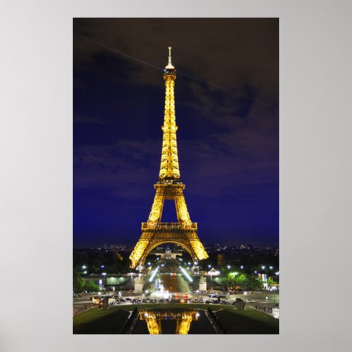 Eiffel tower poster | Zazzle