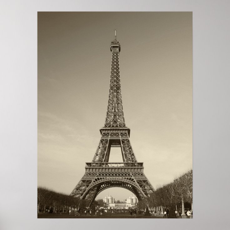 Eiffel Tower Poster | Zazzle