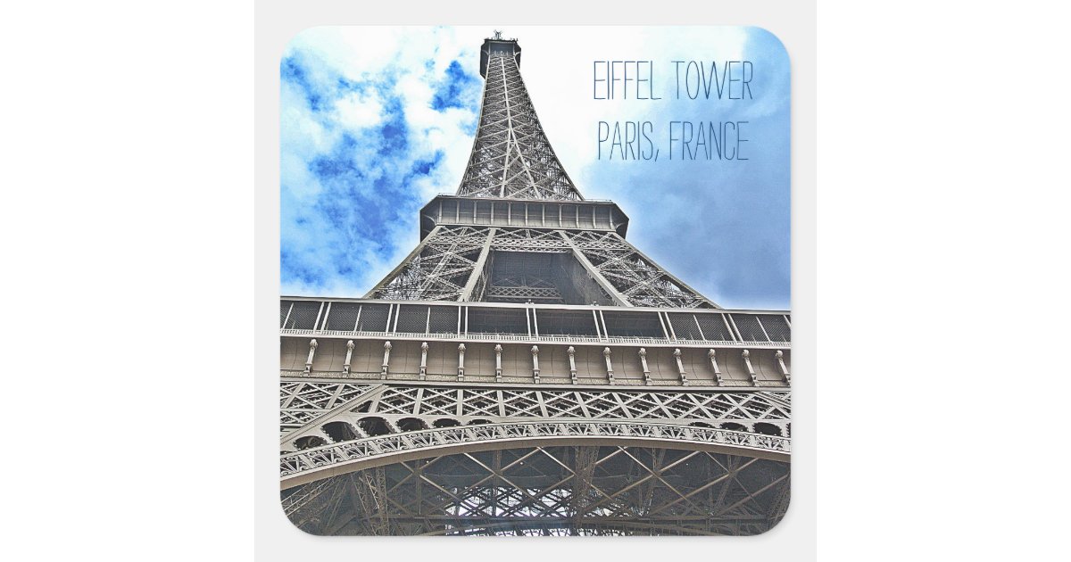 Eiffel Tower Stickers - Customize It! | Zazzle