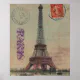 Eiffel Tower Vintage French Customizable Poster | Zazzle