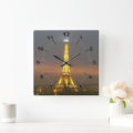Eiffel Tower Wall Clock | Zazzle