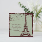 Eiffel Tower Wedding Invitations | Zazzle