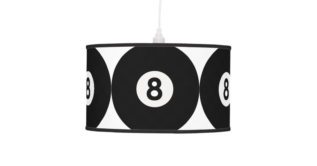 Eight Ball Design Lamp Shade | Zazzle