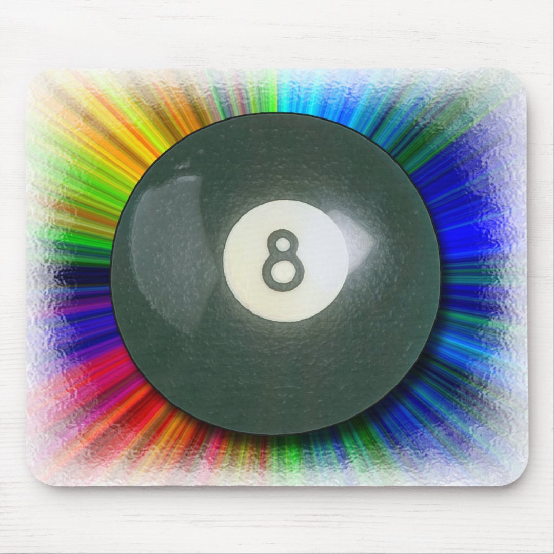 Eight Ball Mouse Pad | Zazzle