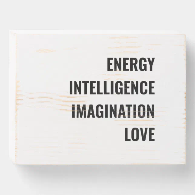 EIIL Wood Sign | Zazzle