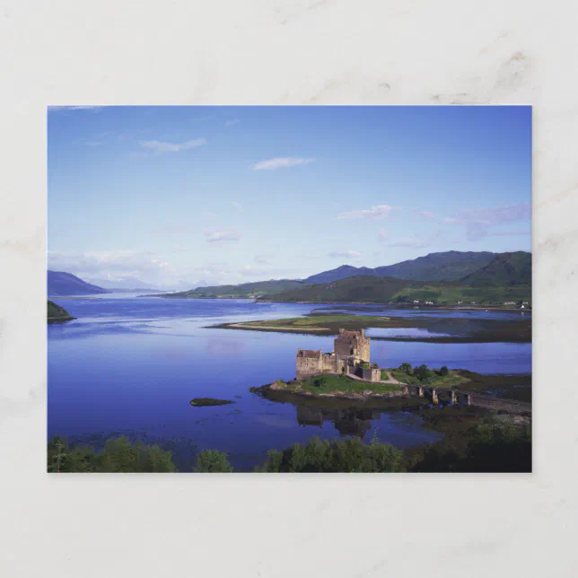 Eilean Donan Castle, Dornie, Highlands, Postcard | Zazzle