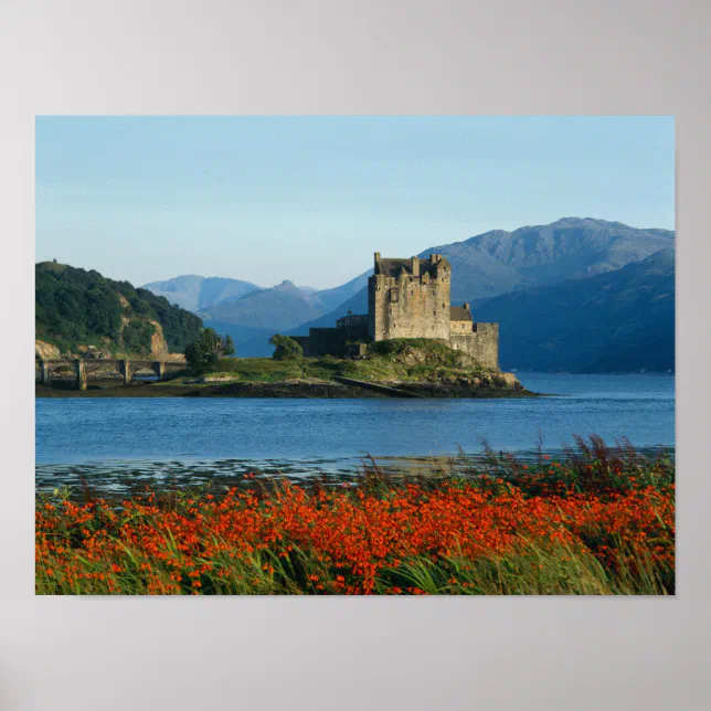 Eilean Donan Castle, Highlands, Scotland 3 Poster | Zazzle