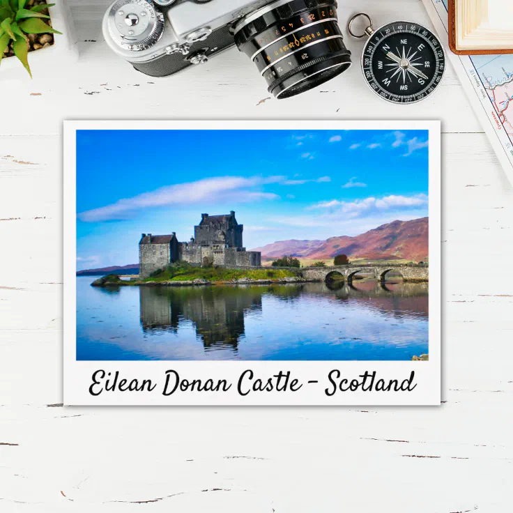 Eilean Donan Castle - Scotland Postcard | Zazzle