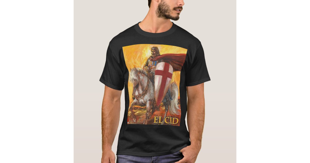 El Cid V2 design classic t-shirt | Zazzle