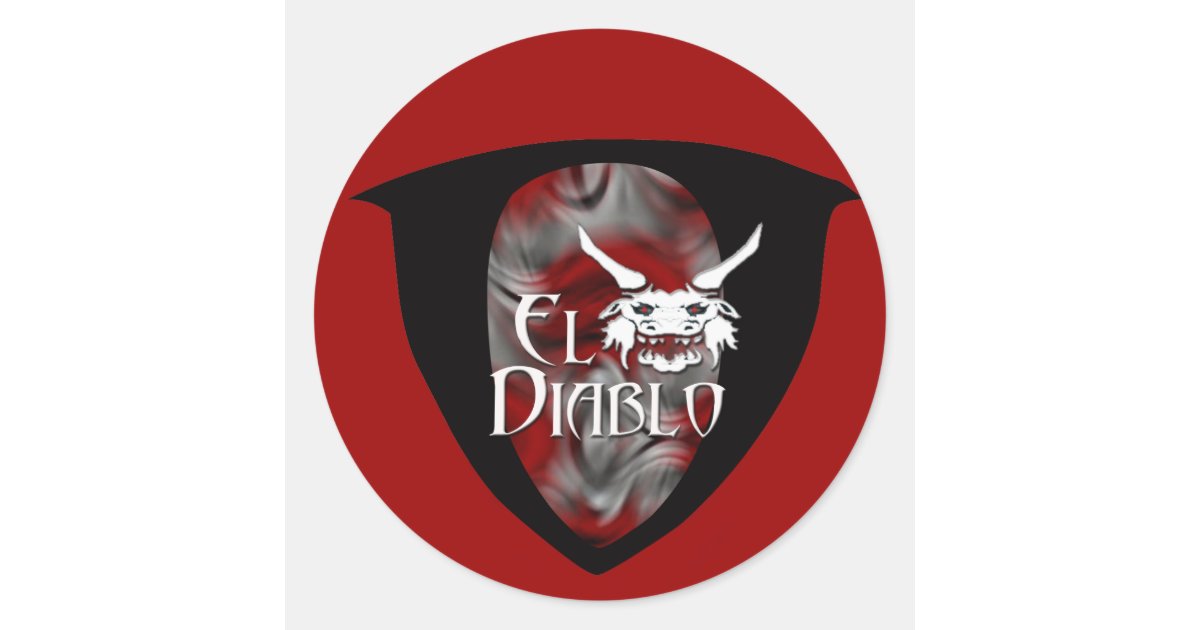 El Diablo Stickers | Zazzle