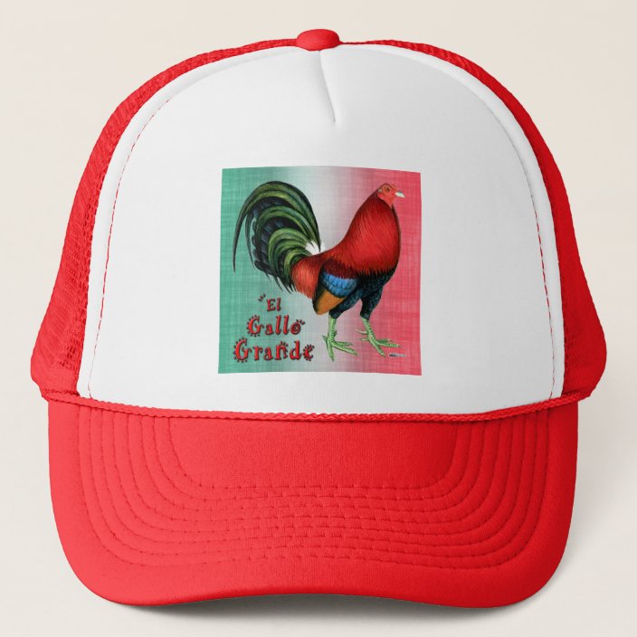 El Gallo Grande Trucker Hat | Zazzle.com