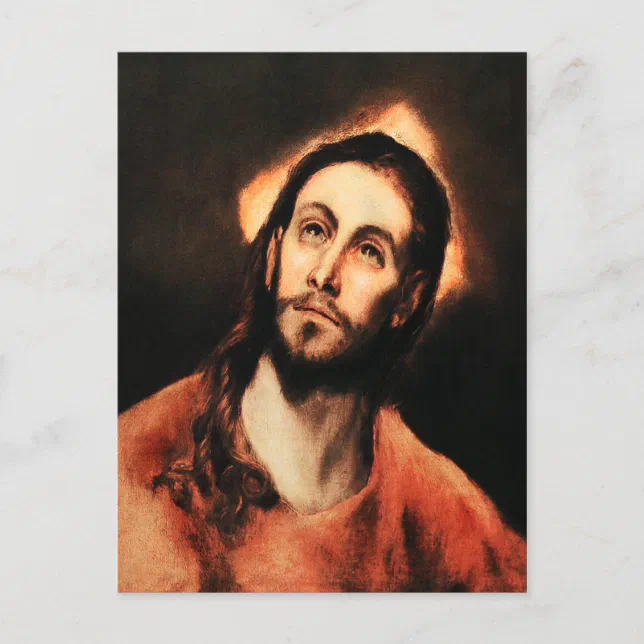 El Greco Jesus Christ Postcard | Zazzle