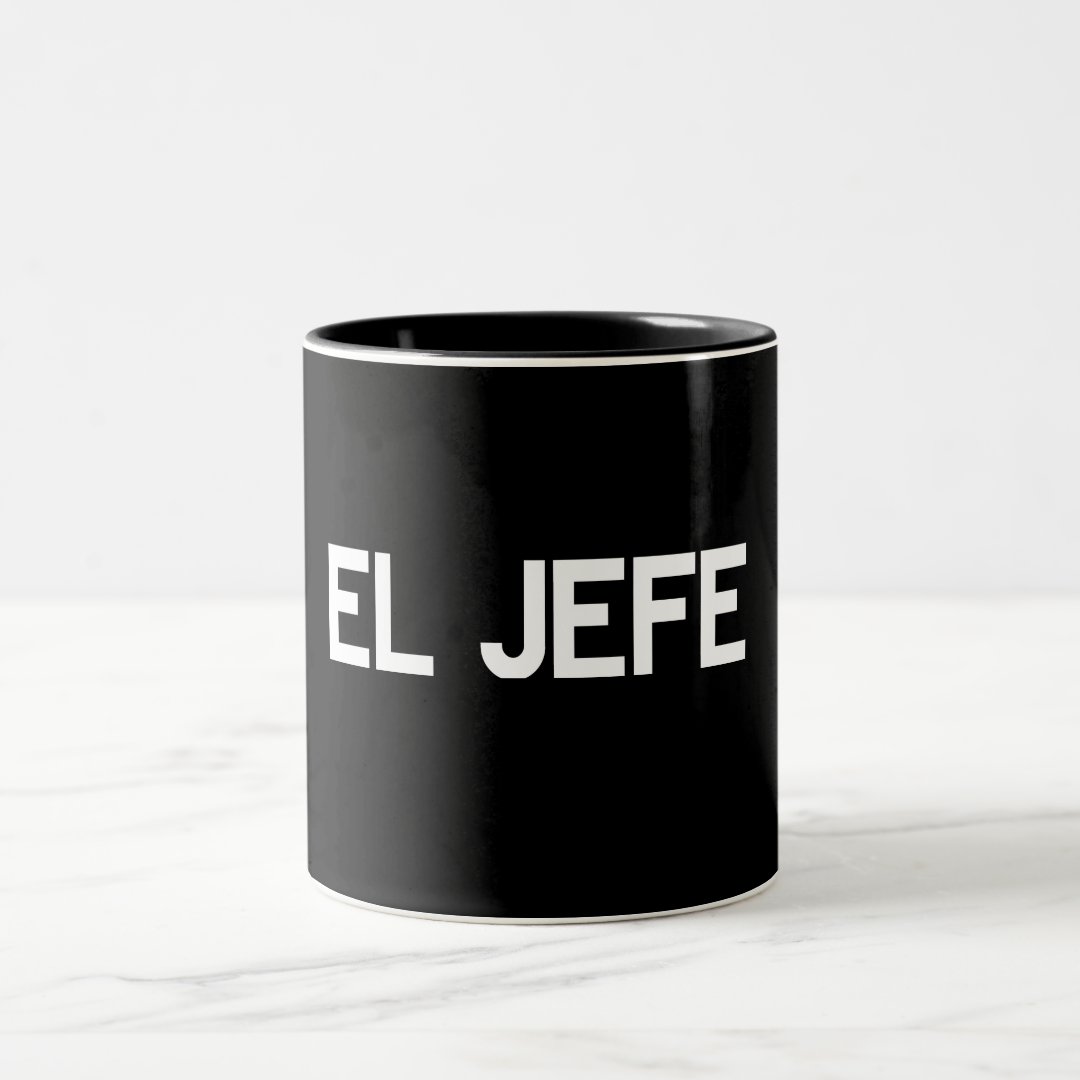 El Jefe Two-Tone Coffee Mug | Zazzle