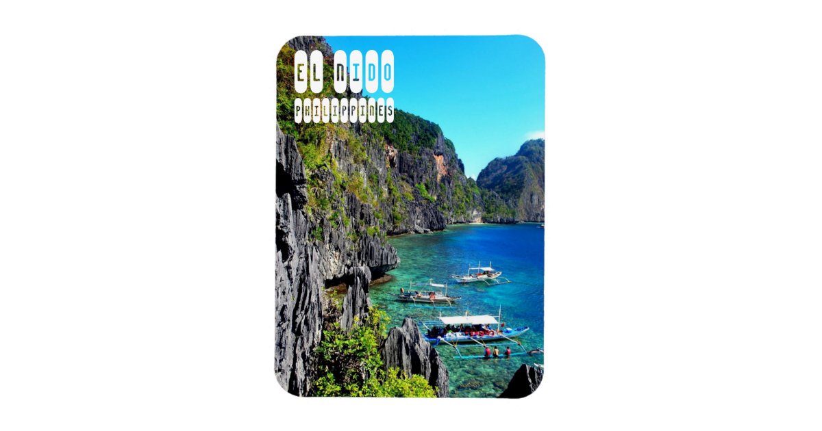 El Nido in Palawan Philippines Magnet | Zazzle