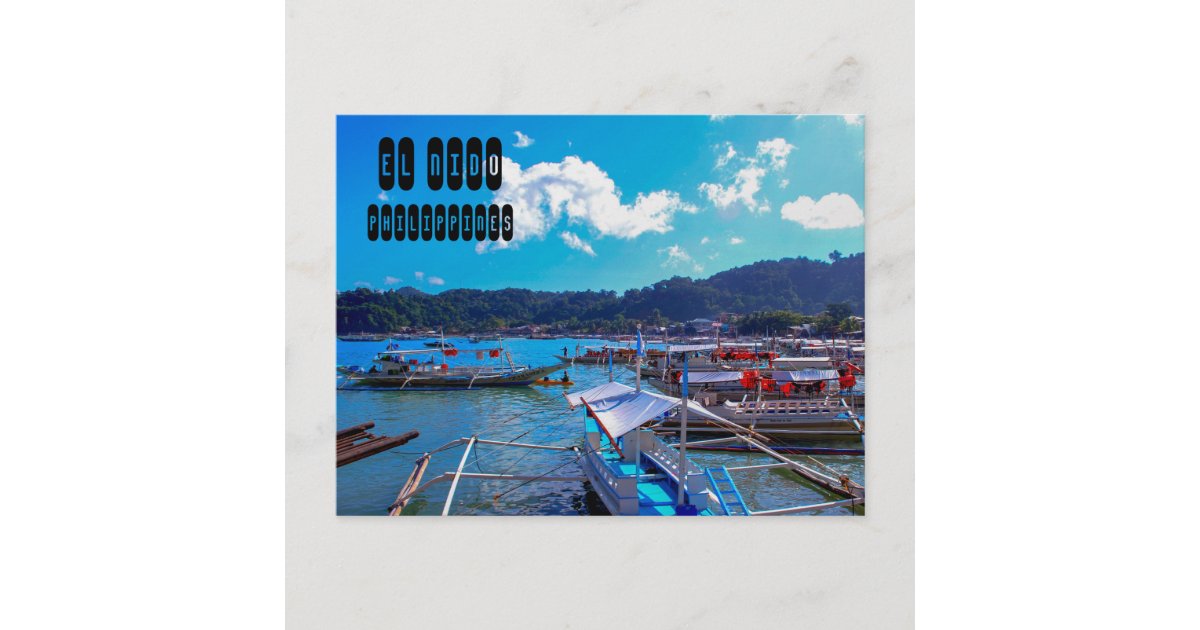 El Nido in Palawan Philippines Postcard | Zazzle