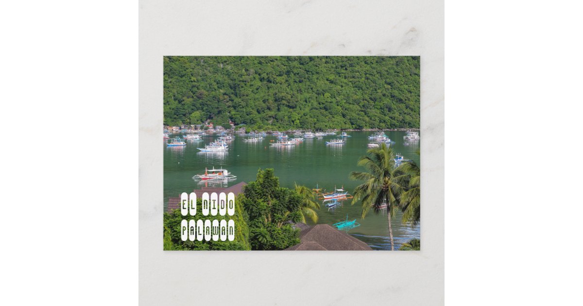 El Nido in Palawan Philippines Postcard | Zazzle