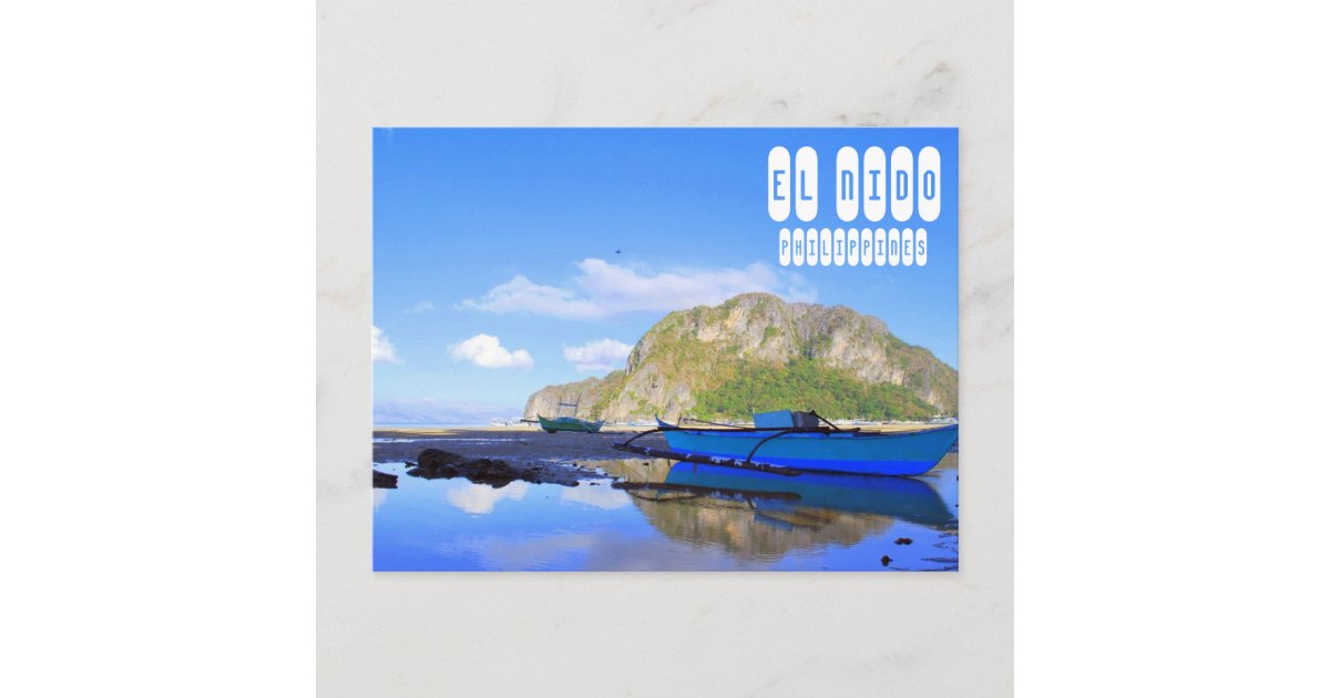 El Nido in Palawan Philippines Postcard | Zazzle
