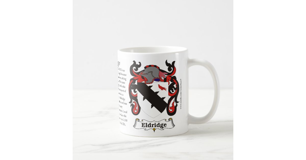 Eldridge Family Coat of Arms Mug | Zazzle