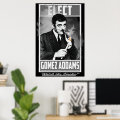Elect Gomez Addams Watch His Smoke Poster | Zazzle