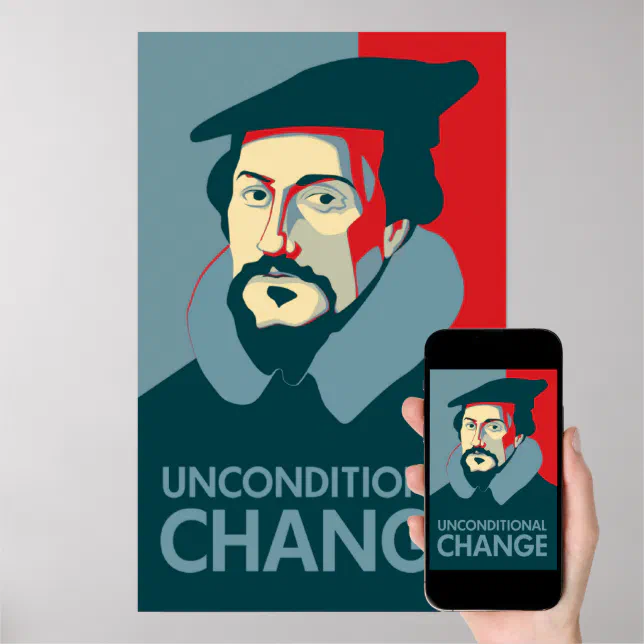 Elect John Calvin Poster | Zazzle