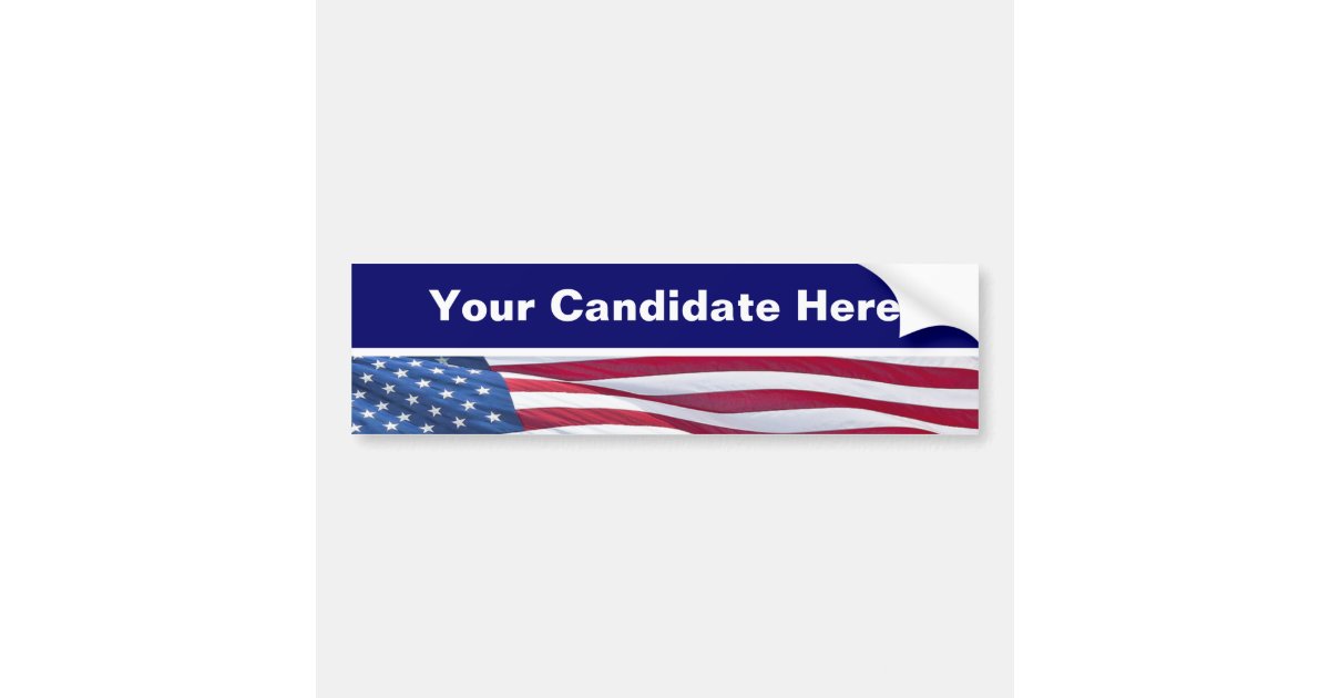 Election Campaign Bumper Stickers | Zazzle