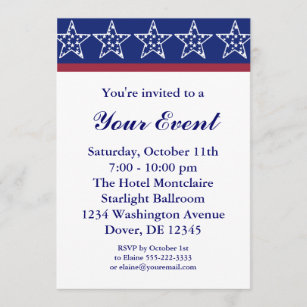 Political Invitations | Zazzle