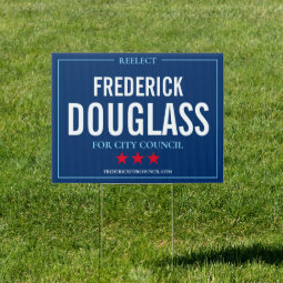 Election Candidate Politician Yard Sign | Zazzle