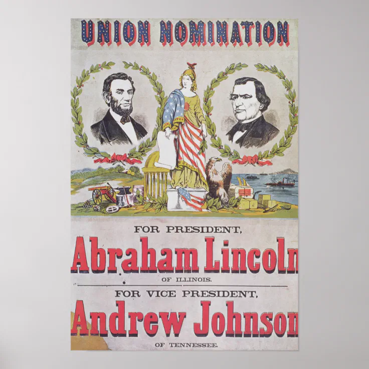 Electoral campaign poster for the Union | Zazzle
