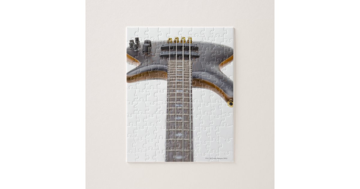 Electric Bass Guitar Jigsaw Puzzle | Zazzle