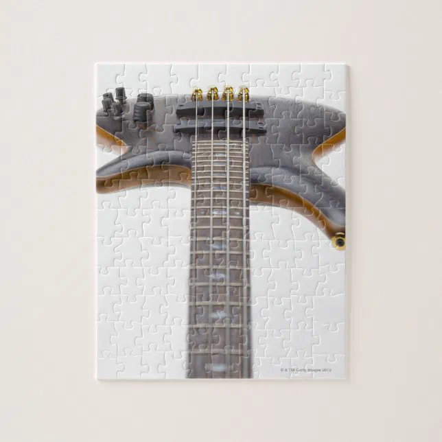 Electric Bass Guitar Jigsaw Puzzle | Zazzle