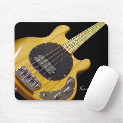 Electric Bass Mouse Pad | Zazzle