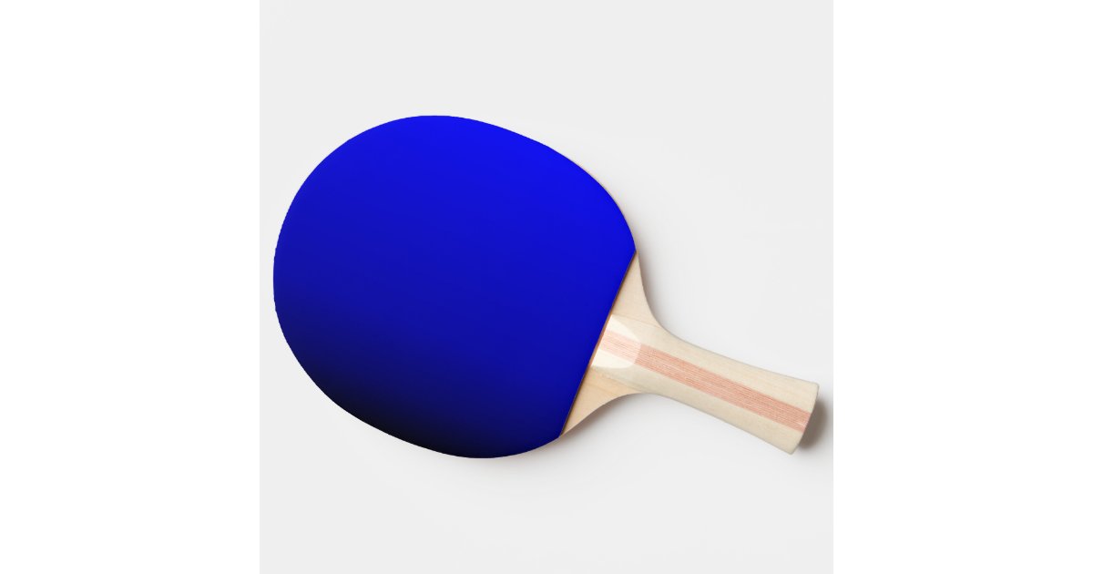 Electric Blue Ping-Pong Paddle | Zazzle