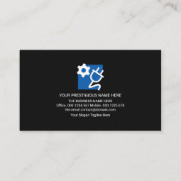 Electric Lightning Wire Circuit Frame Electrician Business Card | Zazzle