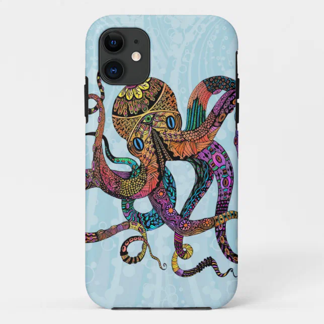Electric Octopus iPhone 5 Case | Zazzle